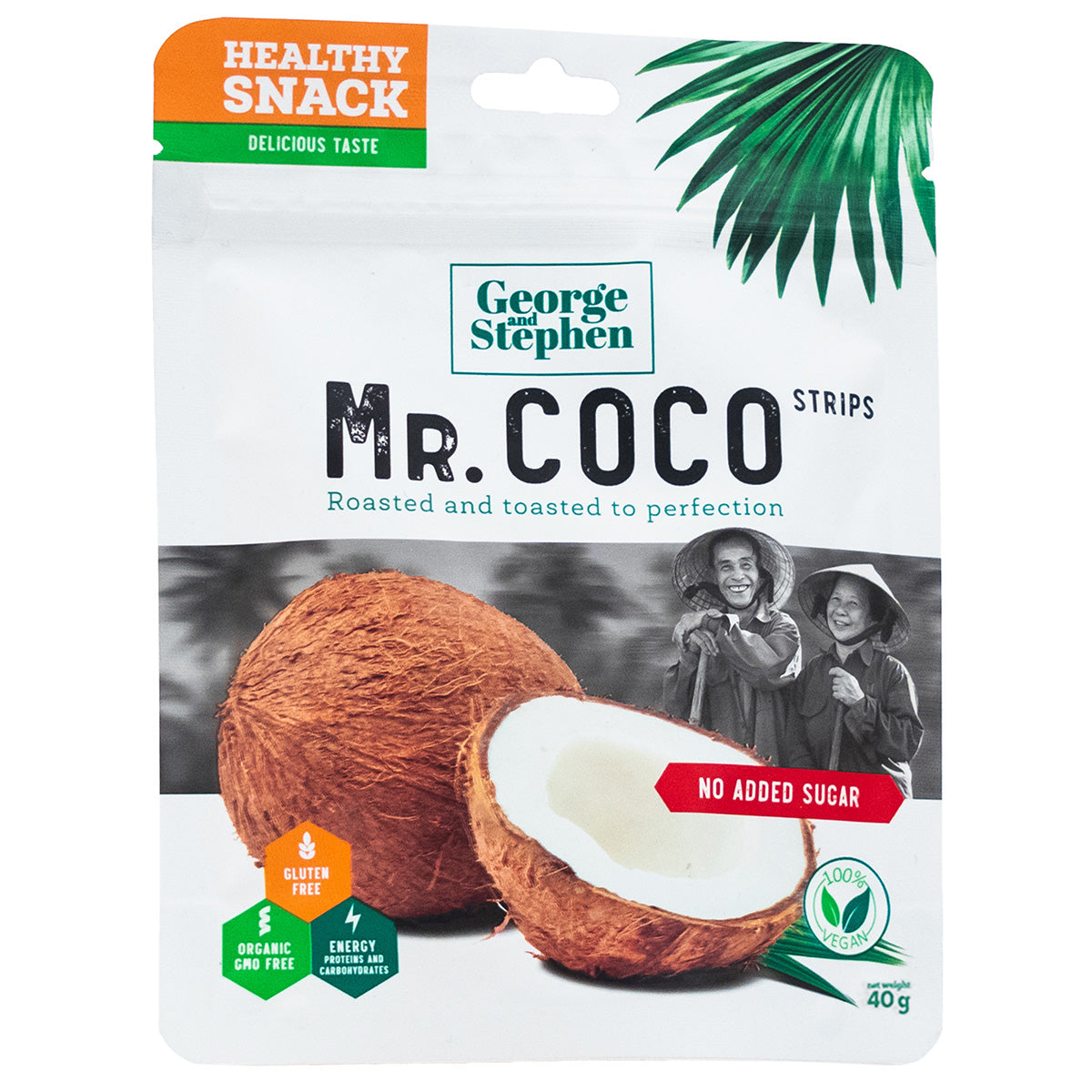MR. COCO | Sušený kokos 40 g – George and Stephen